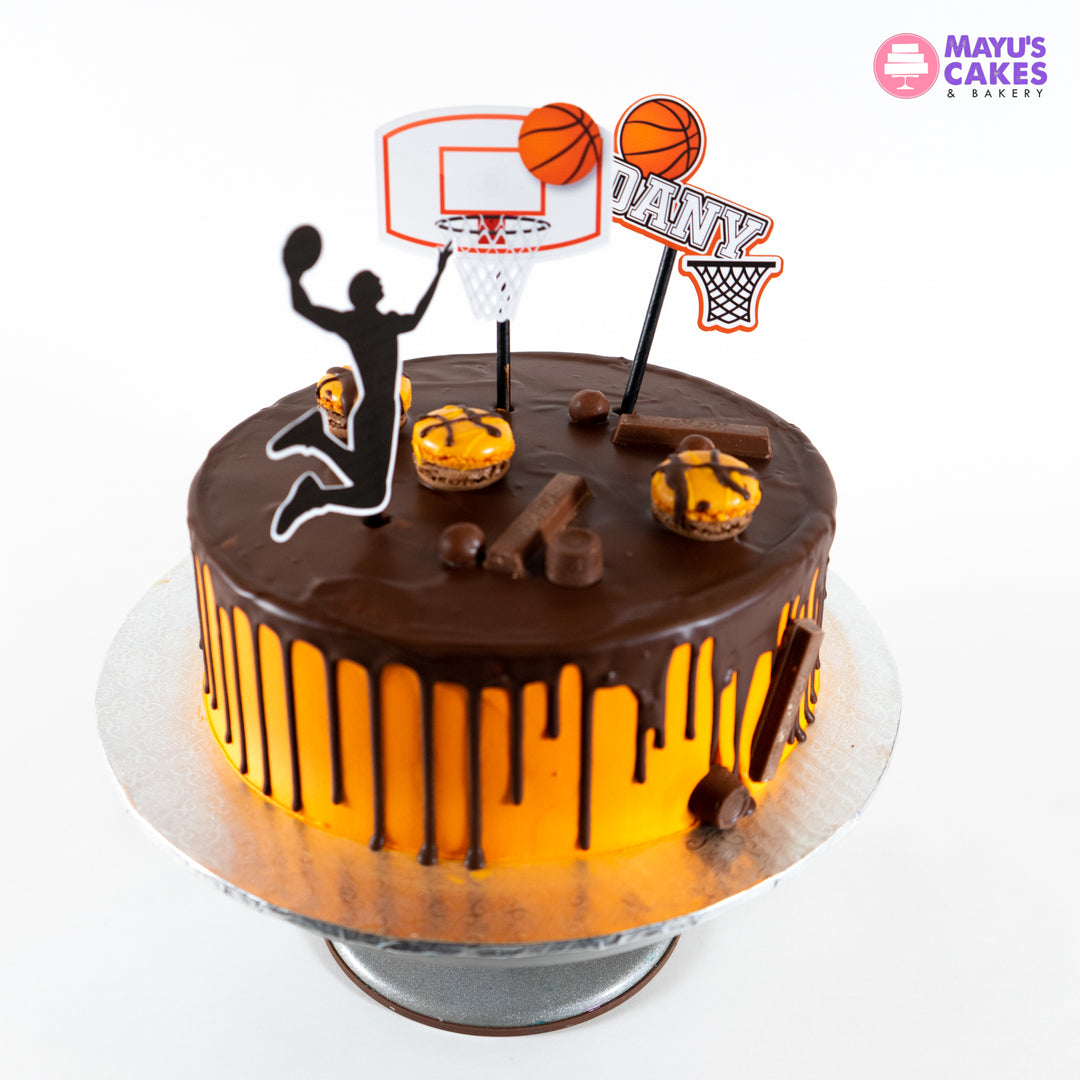 Basketball Cake – Mayu's Cakes & Bakery