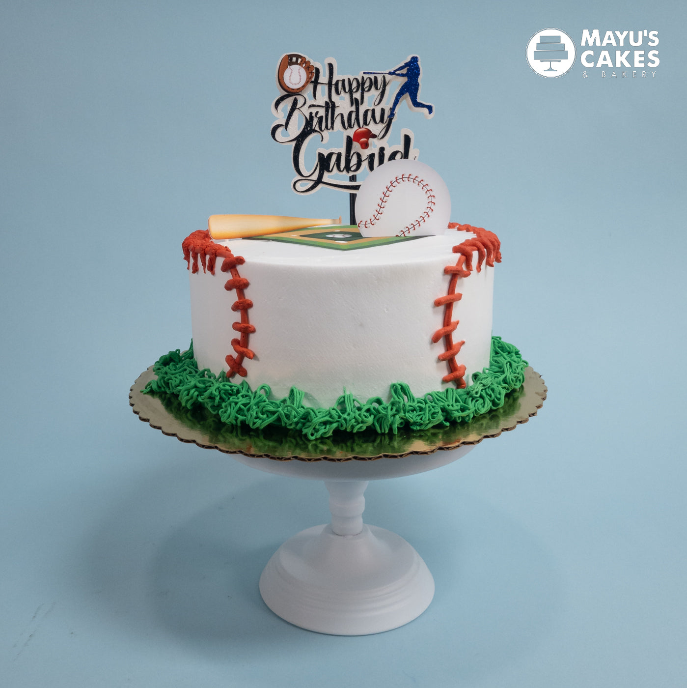 Baseball Cake – Mayu's Cakes & Bakery