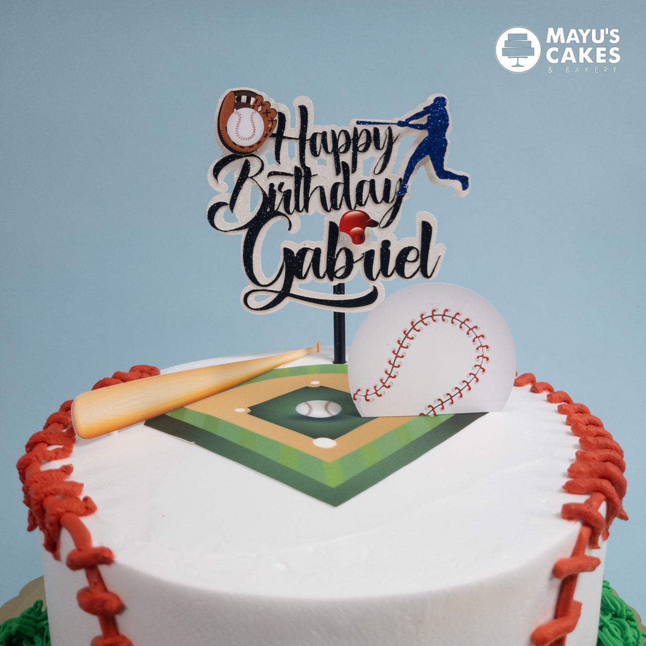 Baseball Cake – Mayu's Cakes & Bakery