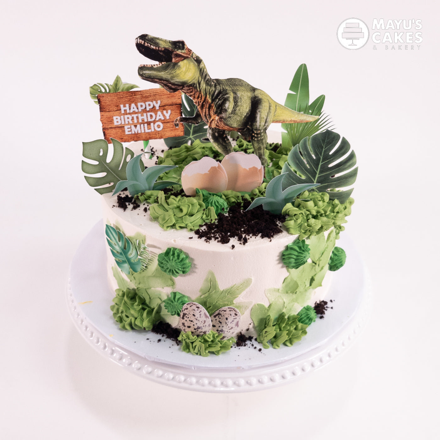 T. Rex Adventure Cake – Mayu's Cakes & Bakery